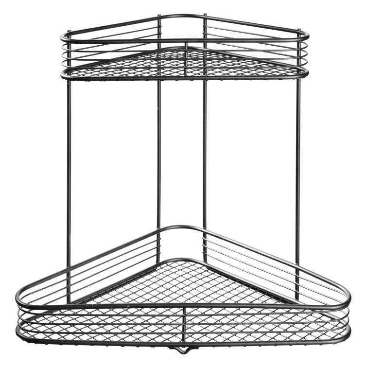 Idesign Vienna 2 Tier Corner Shelf Wayfair Canada